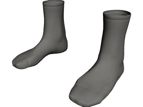 Socks 3d Model 3dcadbrowser