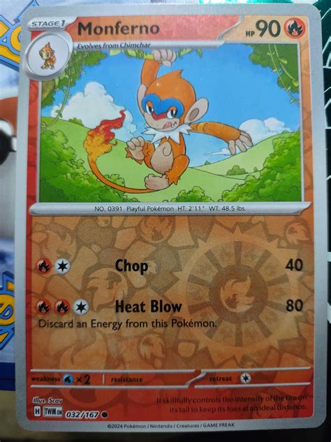 Monferno [reverse Holo] 32 Prices Pokemon Twilight Masquerade