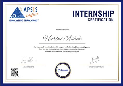 Harini Ashok On Linkedin Internship Iot Embeddedsystems Innovation