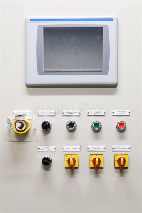 Plug And Connection Wiring Design For Block Control With Sensor Stock Image Image Of