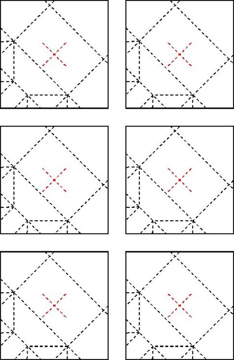 How To Fold A Paper Into Six Squares Leanna Has Serrano