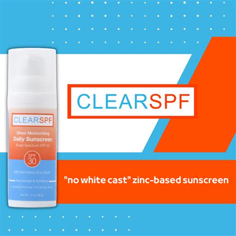 Clearspf Sheer Daily Moisturizing Sunscreen Spf 30 From Suntegrity