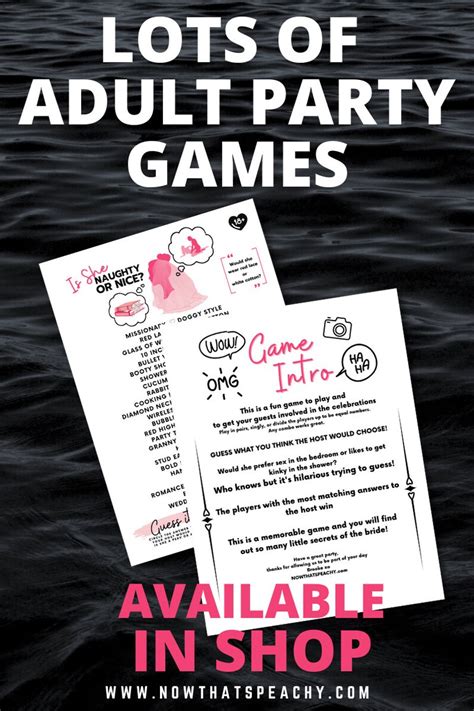 Naughty Sketch Sex Pictionary Card Game Printable Instant Download 18 Bachelorette Hen Party