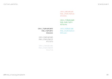 The Closing Bracket Publication Design On Behance