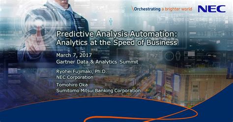 Nec Corporation On Linkedin Presentation Summary Gartner Data And Analytics Summit Nec