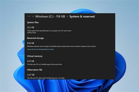 Reserved Storage On Windows How To Enable Or Disable It