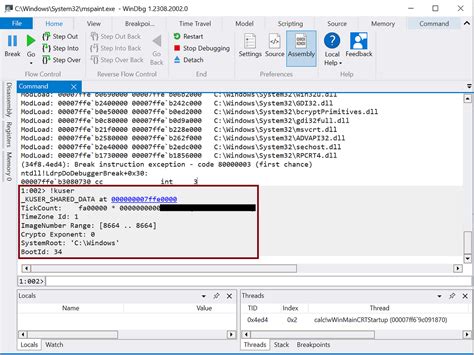 The Windows Concept Journey — Shareduserdata Kuser Shared Data By
