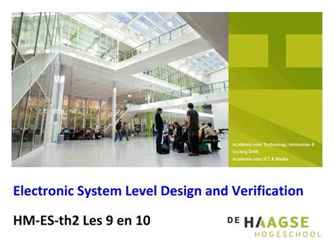 Ppt Electronic System Level Design And Verification Powerpoint Presentation Id6985941