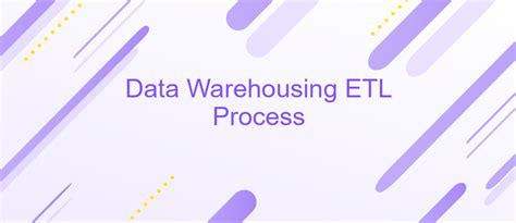 Data Warehousing Etl Process Apix Drive