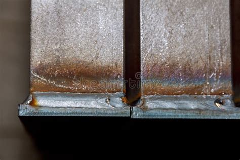 Welding Of Metal Parts For Metal Structures For Construction Stock