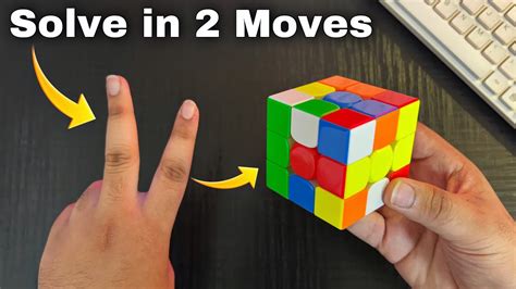 Solve The Rubiks Cube With Just Moves YouTube