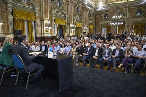 Con Todo El Peronismo Atr S Axel Kicillof Va A La Corte Suprema Contra Javier Milei