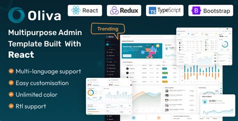Pixelstrap Oliva React JS Admin Dashboard Template