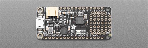 Feather Of The Day Adafruit Feather 328p Atmega328p 33v 8 Mhz