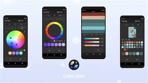 How To Create A Color Palette From Color Wheel Harmony Color Gear App Paleta De Color Rueda