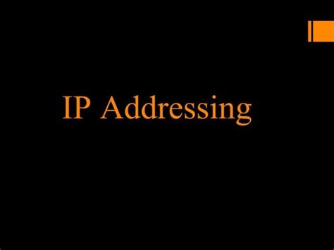 Ip Addressing And Subnetting Ppt Ppt