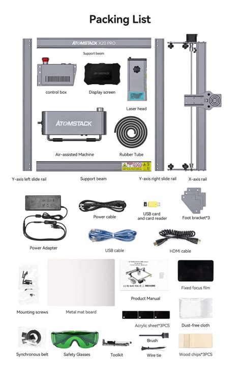 Atomstack A X S Pro Diode Laser Wiki