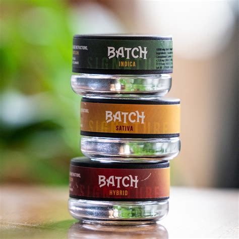 Batch Signature Cannabis Concentrates