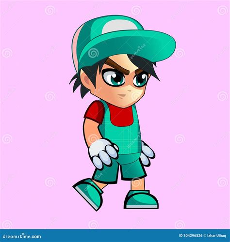 2d Character Walk Animation Pose 7 Stock Illustration Illustration Of Sketch Nose 304396526