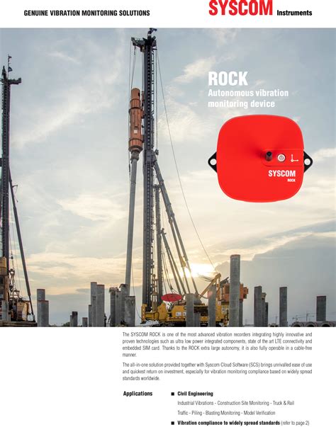 Datasheet ROCK English SYSCOM