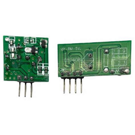 Comprar Online Modulo RF Transmissor e Receptor 433mhz Mamute Eletrônica Robótica e Eletrônica