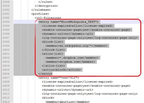 Firewall Configuration