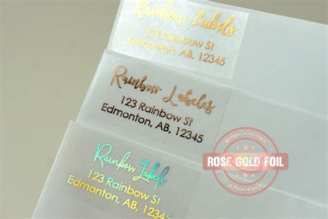 Return Address Label Return Mailing Label Custom Address Etsy Canada