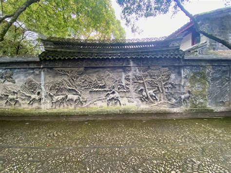 天一阁墙画 历史古迹景区 旅游景点 摄影 汇图网www huitu