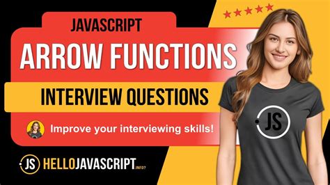 Javascript Arrow Functions Interview Questions And Answers Js Youtube