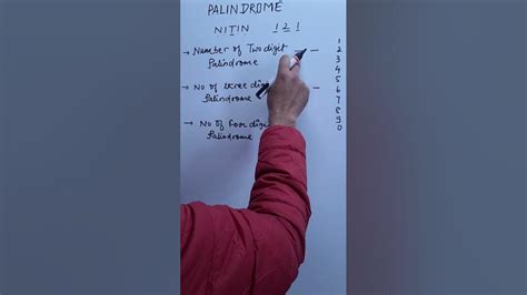 Number Of Palindrome Ytshorts Youtube