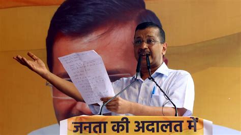Arvind Kejriwal Targets Pm Modi Poses Questions To Rss Chief In First
