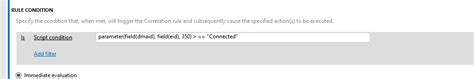 Rule Condition In Correlation Rule Configuration Dataminer Dojo