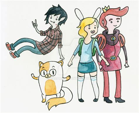 Genderbender Adventure Time By Sacari On Deviantart