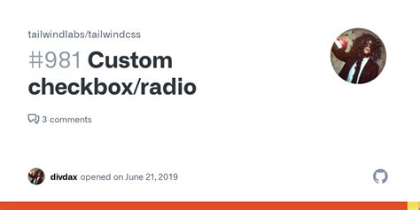 Custom Checkboxradio · Issue 981 · Tailwindlabstailwindcss · Github