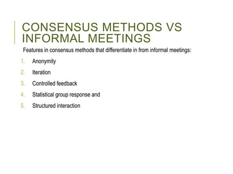 Consensus Method Nominal Group Technique And Delhi Technique Pptx
