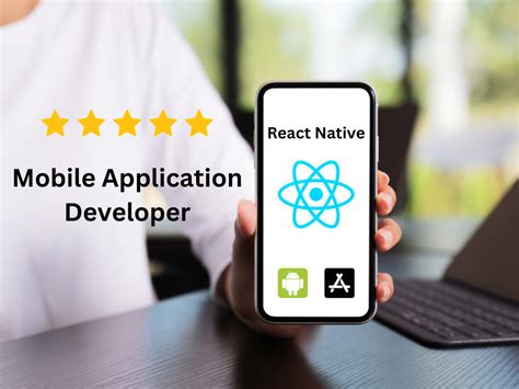 hybrid mobile application in react native android as well as ios
