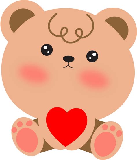 Cute Bear 41310132 Png