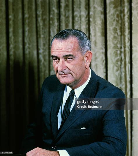 White House Portrait Of Us President Lyndon B Johnson News Photo Getty Images