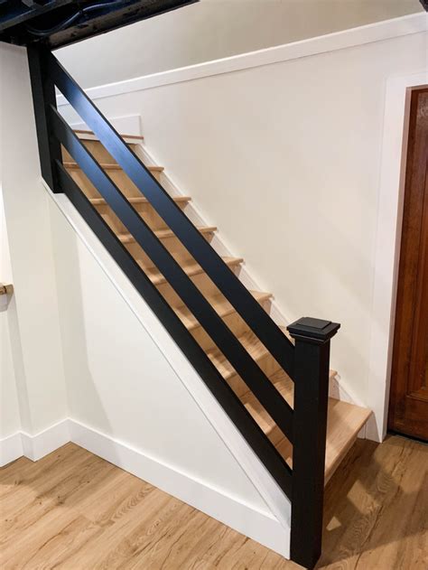 Awesome Basement Banister References Stair Designs