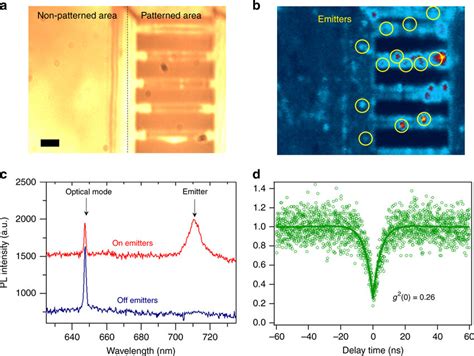 Generation Of Single Photon Emitters Within The Hbn Cavities A Optical Download Scientific