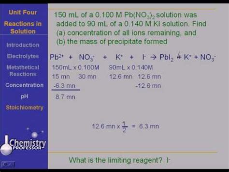 How To Find Mmol Given Mass And Volume