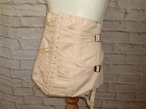 Vintage 1960s Girdle With Fan Lacing