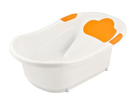 Ванночка для купания малыша ROXY-KIDS с анатомической горкой и сливом ...