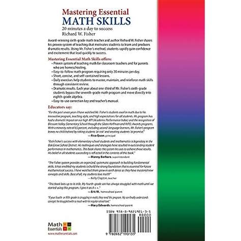 Mastering Essential Math Skills Book 2 Middle Grades High School
