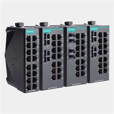 Moxa EDS 2016 ML Series Unmanaged Ethernet Switches HKXYTECH