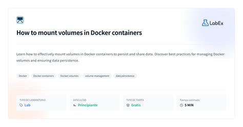Montar Volúmenes En Contenedores Docker Labex