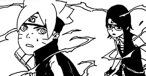 Vol 6 Chapter 23 Boruto And Sarada Manga Panels Boruto And Sarada Naruto Girls Chapter Manga