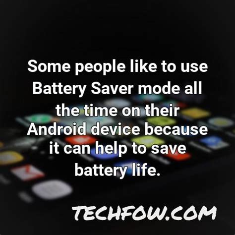 Is Power Saving Mode Harmful Android New Research Techfow