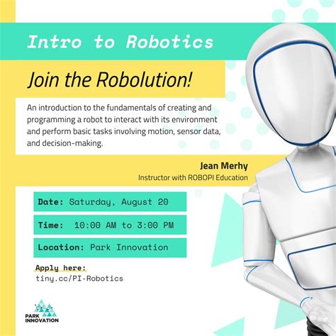 Intro To Robotics Park Innovation