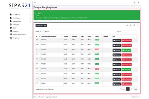Full Source Code Sistem Informasi Pengarsipan Surat Dengan Codeigniter 4